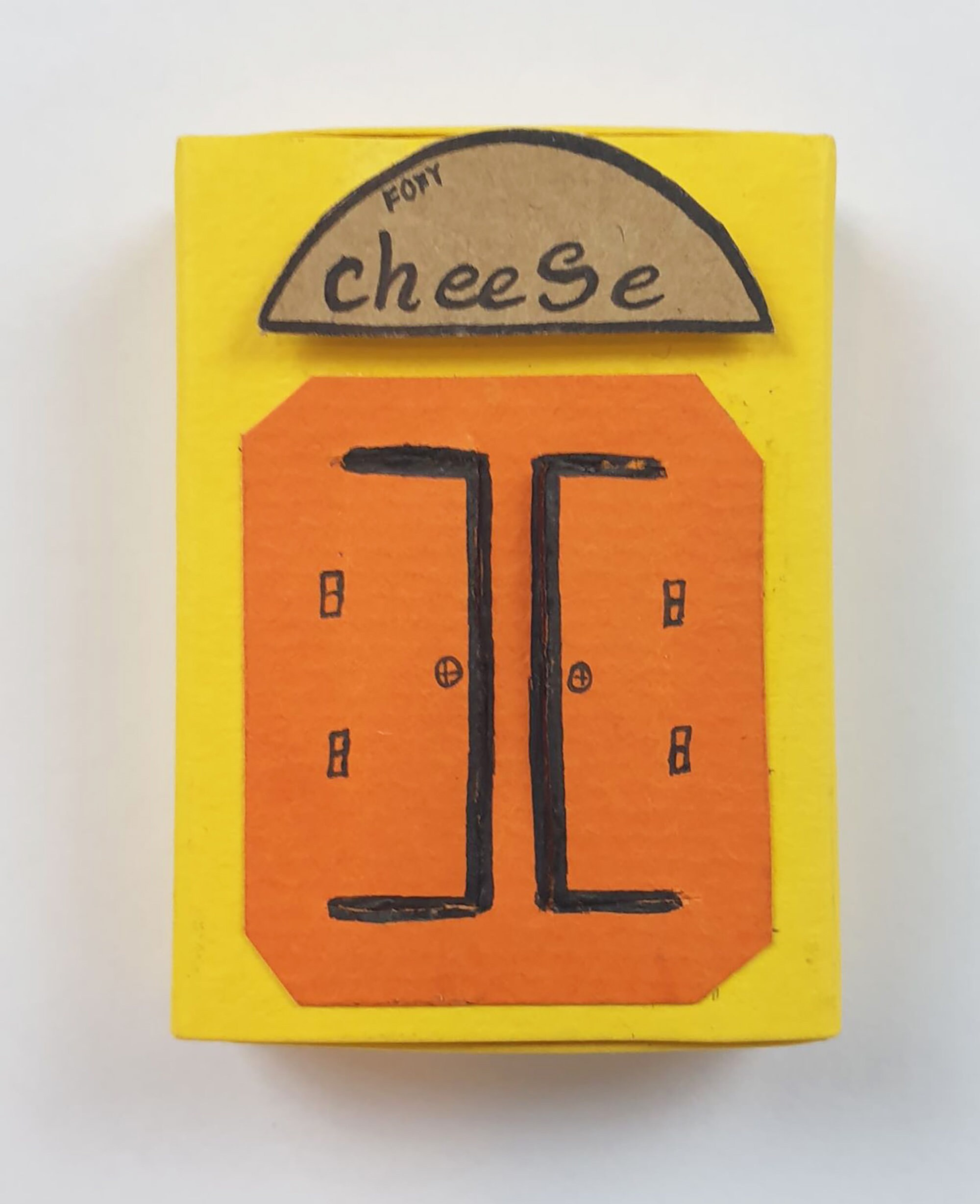Matchbox Card cheese Factory - Etsy