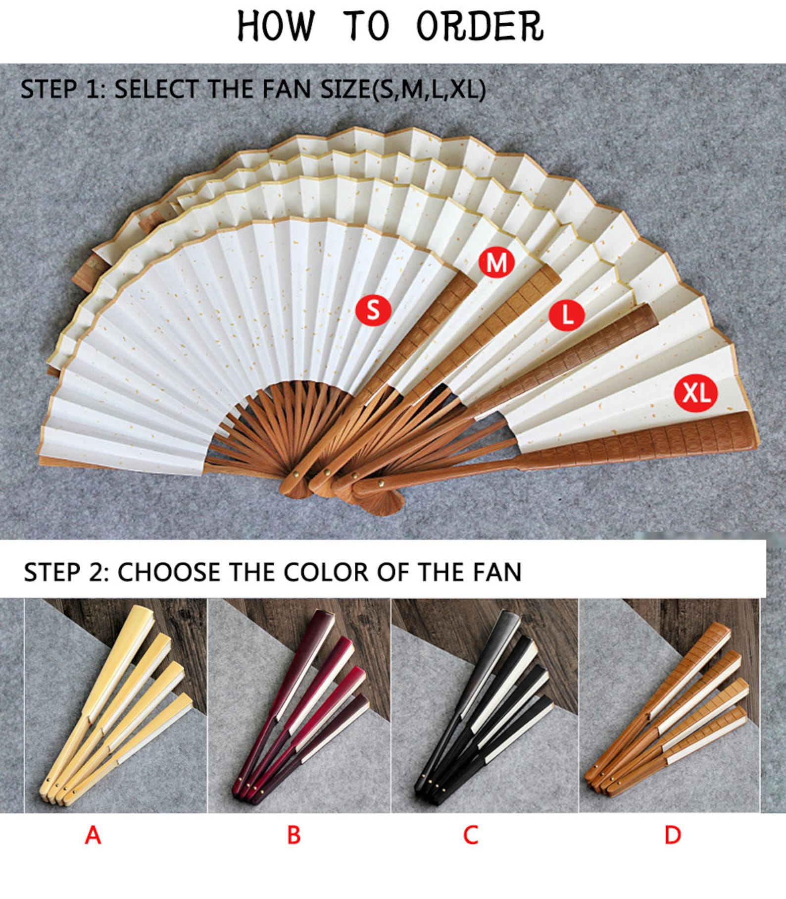 Customizable Folding Fan, Chinease/japanese Folding Hand Fan, Women ...