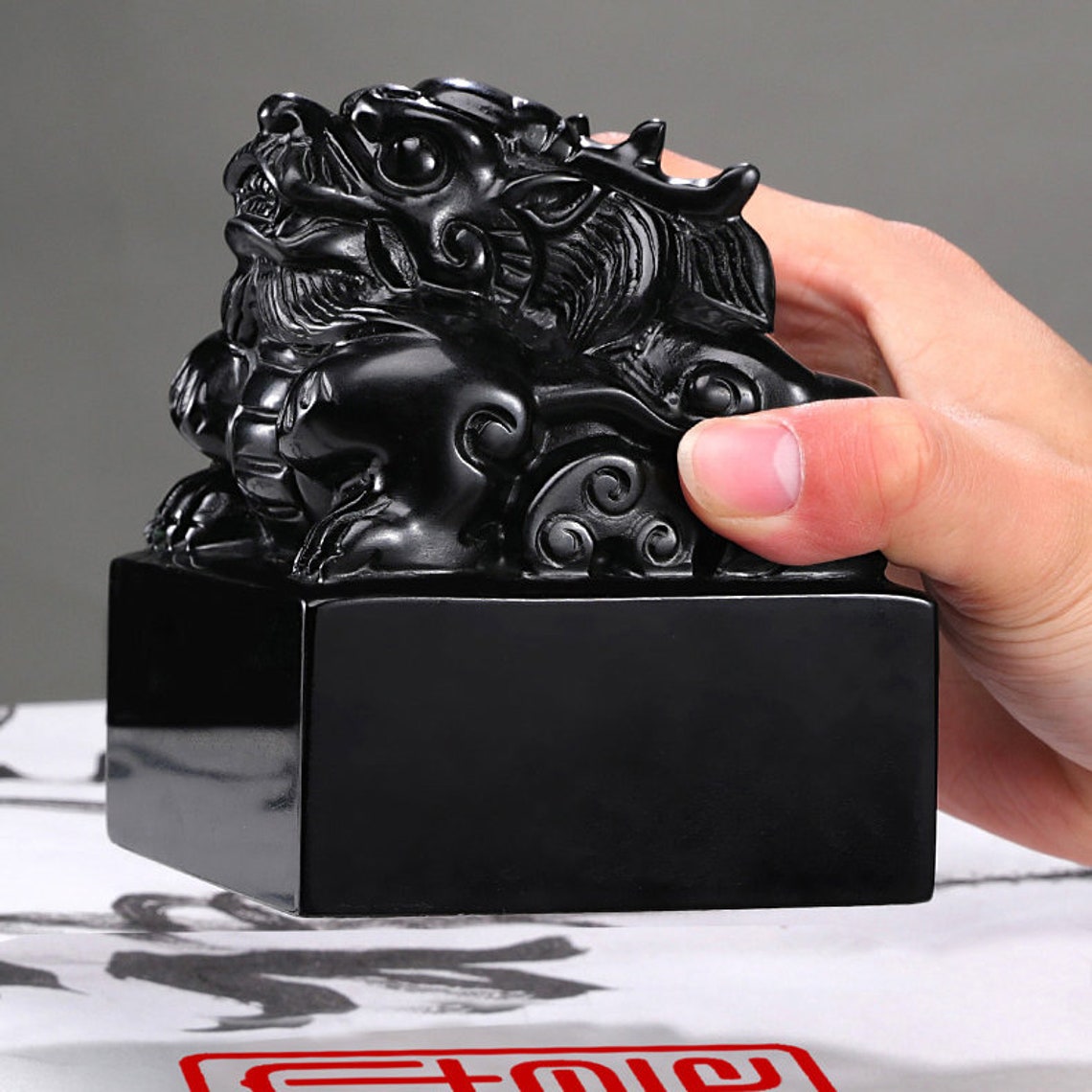 Personal Name Sealcustom Seal Carving Square Seal With Your - Etsy