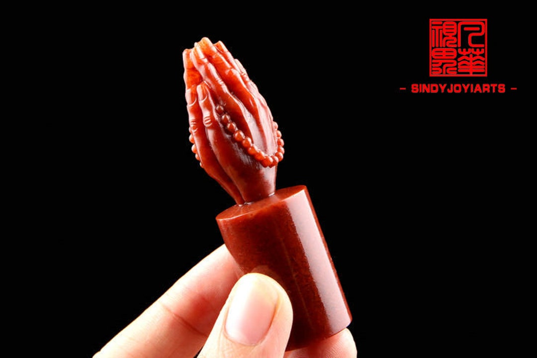 Chinese the Palm of Hand Seal, Chinese Custom Seal, Chinese Stone Seal ...