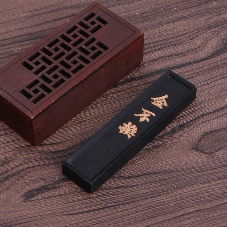 Drawing Writing Ink Stick Block Black for Chinese Japanese Calligraphy ...