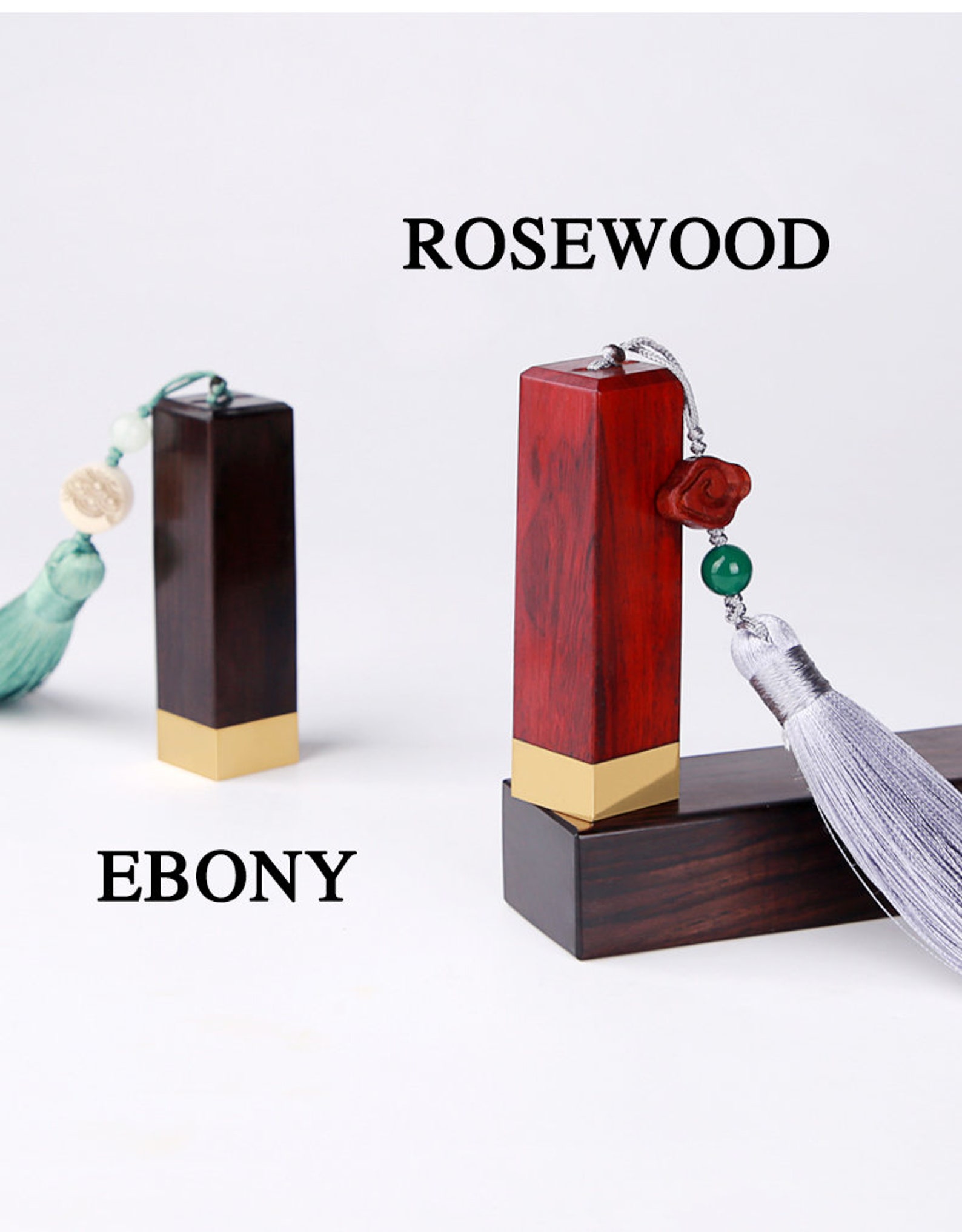 Chinese Wood and Brass Chop Seal, Chinese Custom Seal Carving, Chinese ...