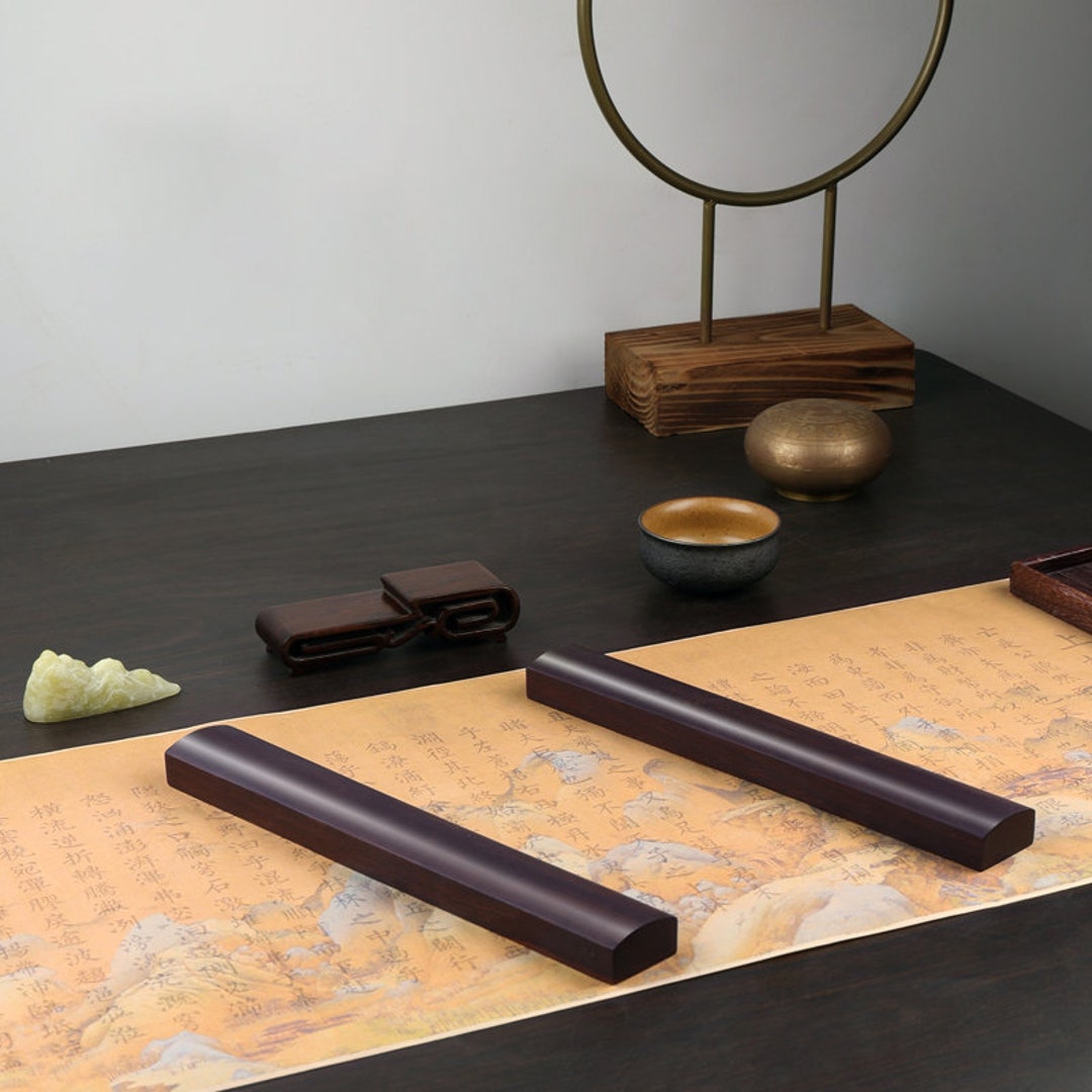 Chinese Calligraphy Paperweight,wood Paperweight, Holding Paper Flat ...