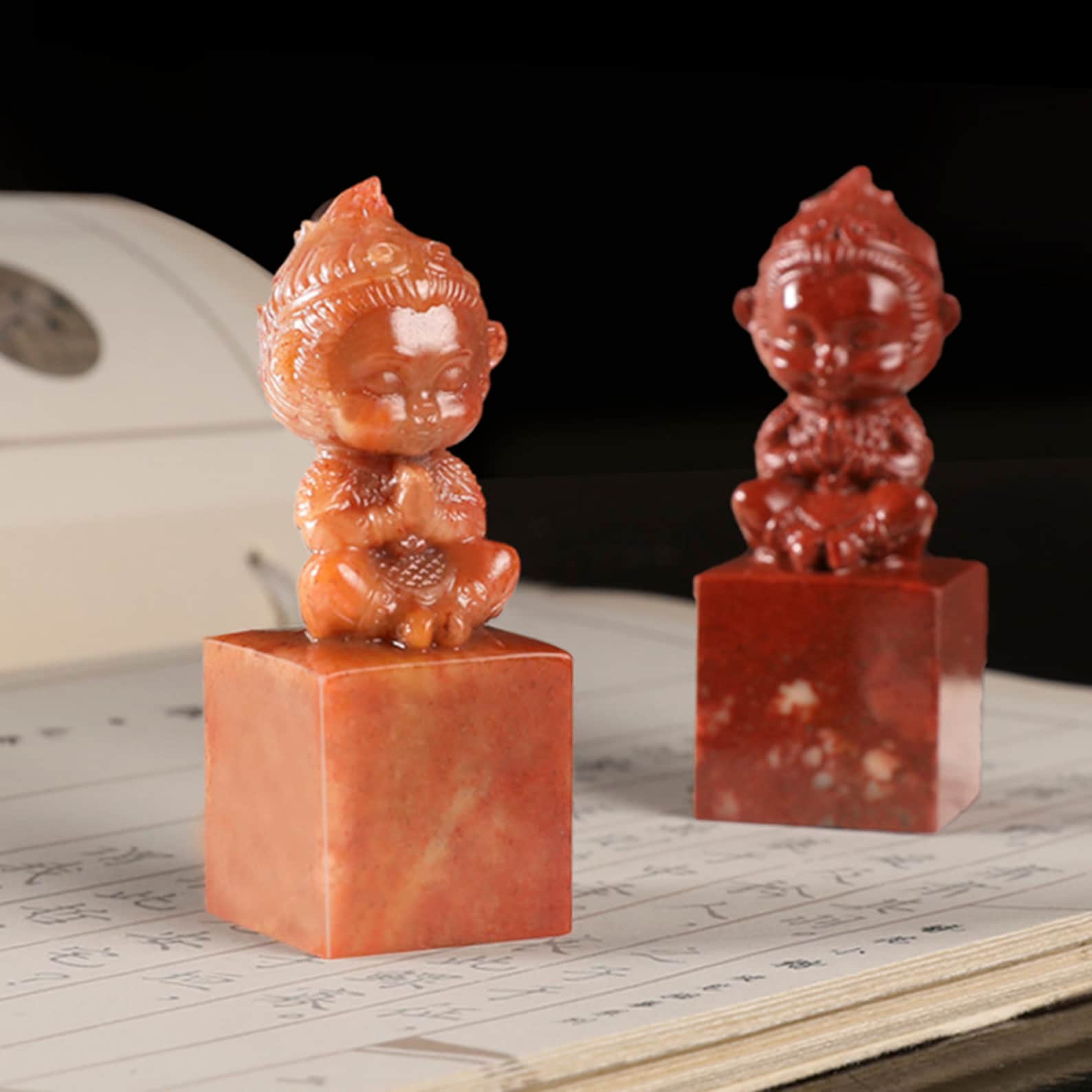 Custom Qi Tian Da Sheng Name Seal, Chinese Stone Square Seal With Your ...