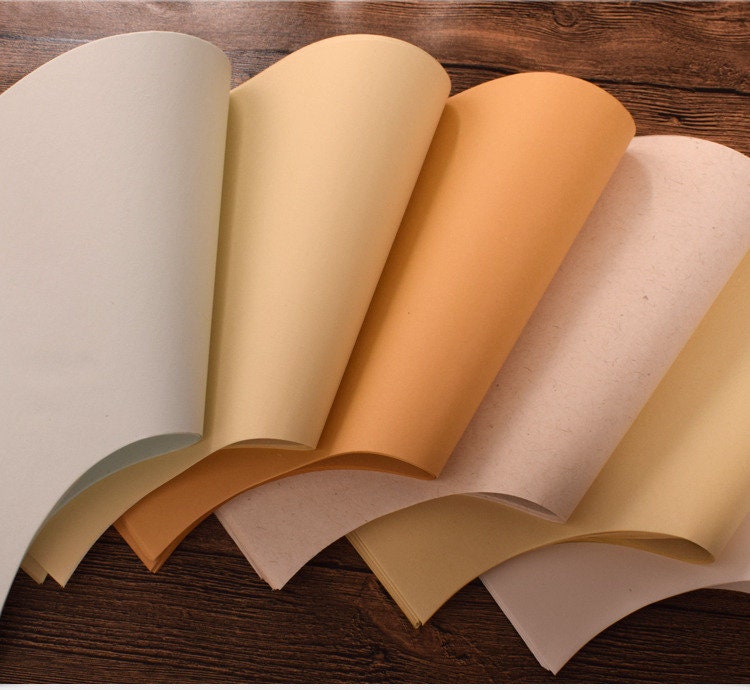 20pcs/lot Chinese Xuan Paper for Painting of Hand Fan Mulberry - Etsy