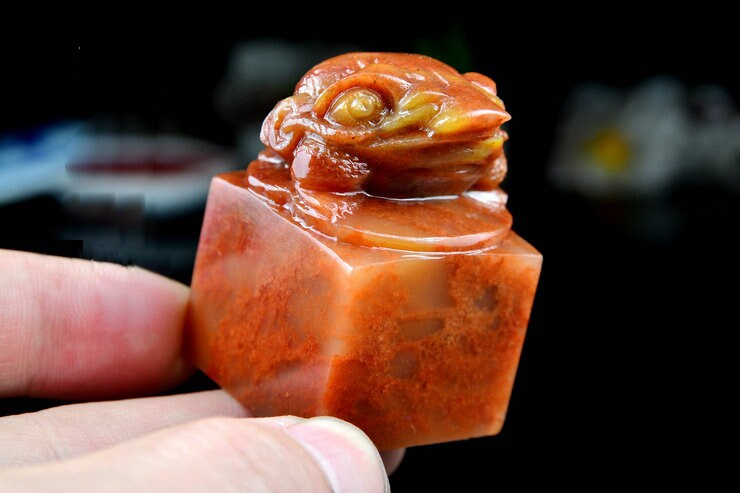 Chinese Toad Chop Seal Chinese Custom Seal Chinese Stone | Etsy