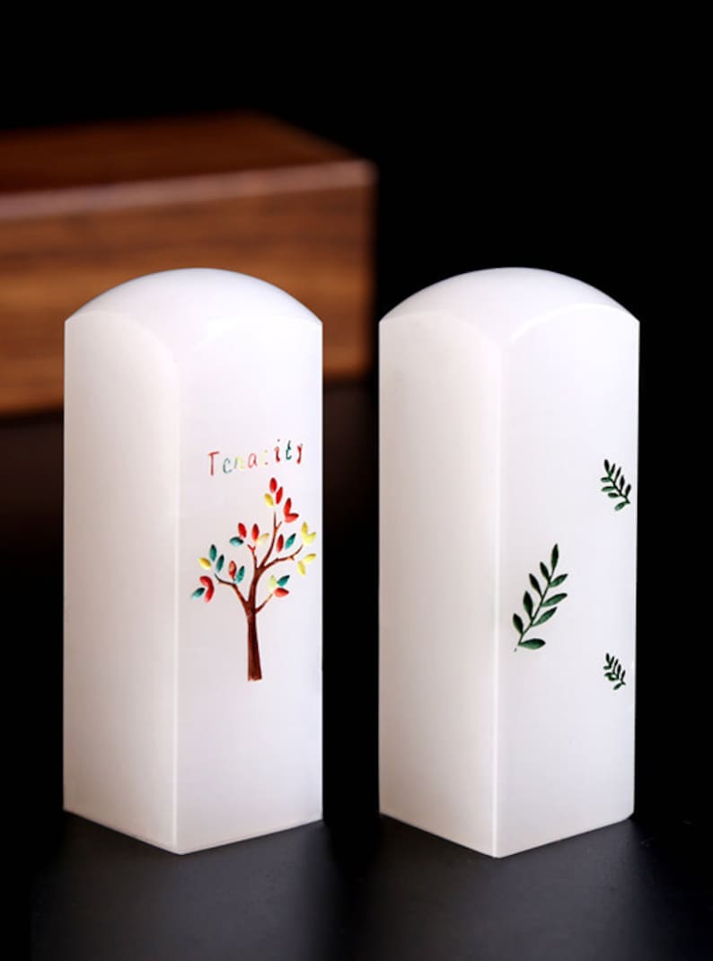 Chinese Afghanistan Jade Chop Seal Chinese Custom Seal | Etsy