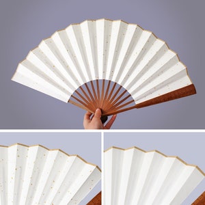Hand-written Chinese Calligraphy Folding Fan, Handheld Folding Fan,silk ...