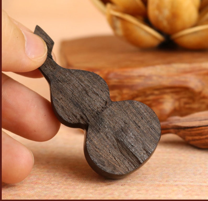 Chinese Custom Lettering Ebony Gourd Key Chain Pendant - Etsy