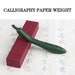 Chinese Calligraphy Paper Weight Cast Iron Paperweight Brush Rest Brush ...
