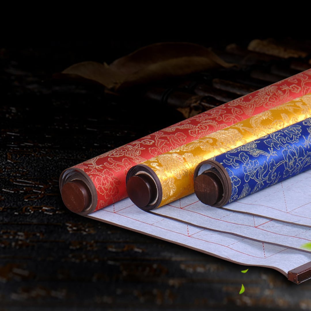 Calligraphy Water Write Cloth, Water Writing Cloth Blacken Immediately ...