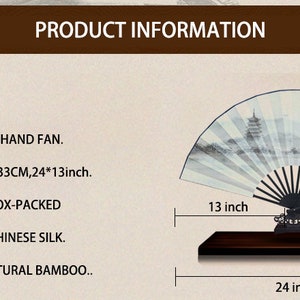 Handmade Chinese Traditional Culture Fan, Handheld Folding Fan,silk Fan ...