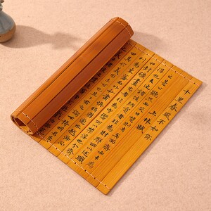 Handwritten Diy Creative Antique Natural Blank Bamboo Book Scrolls ...