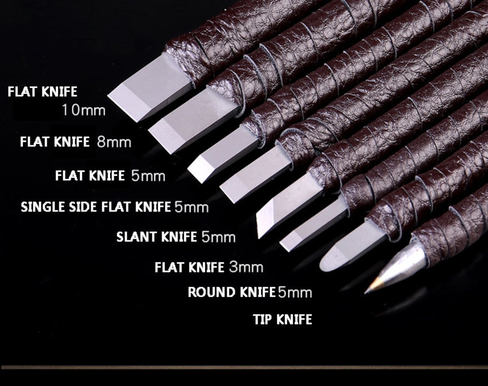 8pcs Tungsten Steel Stone Carving Kit Hard Engraving Carve Cutting ...