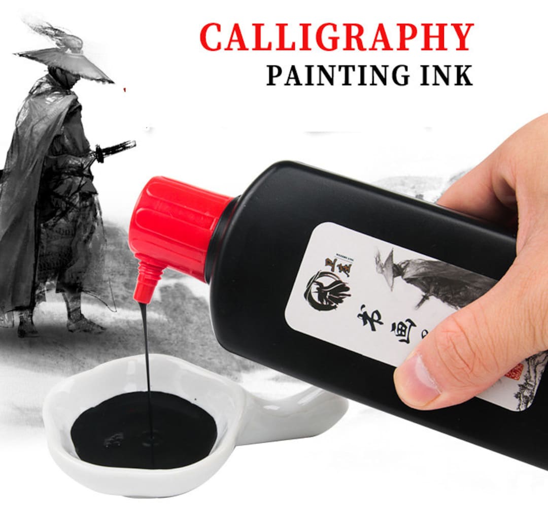 Practice Brush Ink for Beginning Chinese Japanese Calligraphy Practice ...