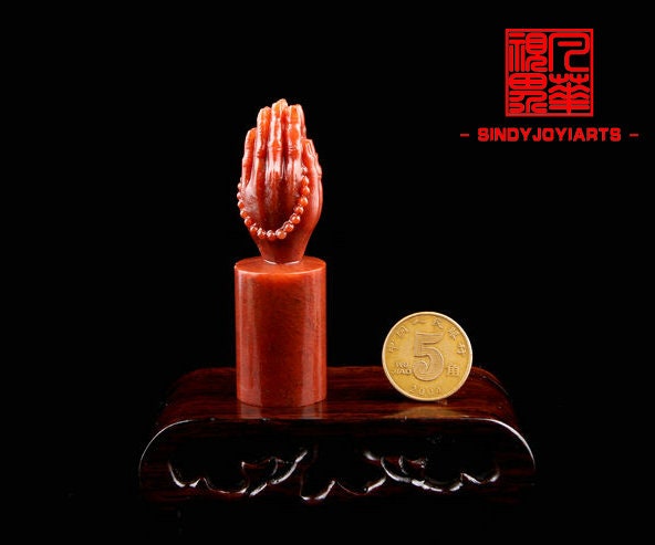 Chinese the Palm of Hand Seal Chinese Custom Seal Chinese - Etsy