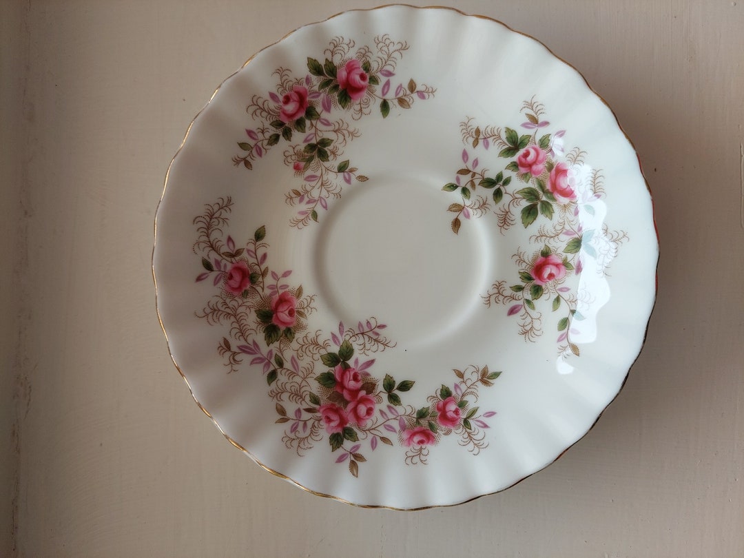 Lavender Rose China, Royal Albert China, Vintage China, 1 Saucer ...