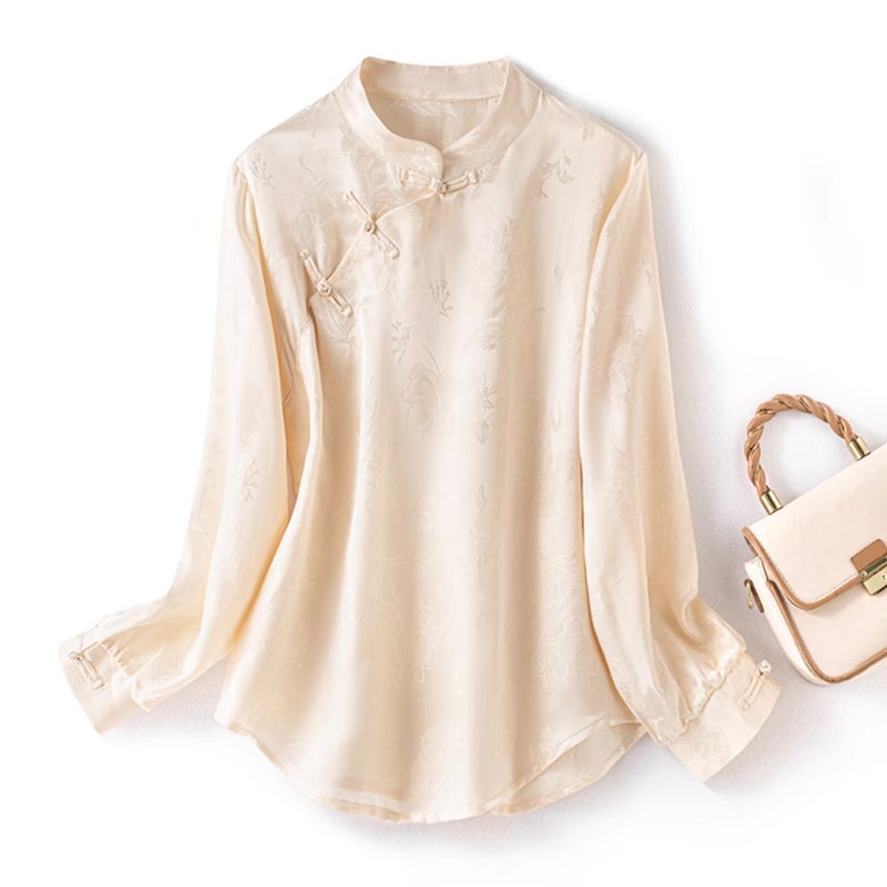 Chinese Style Blouses - Etsy