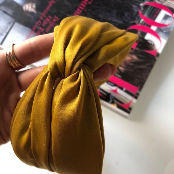 Yellow Head Band - Etsy