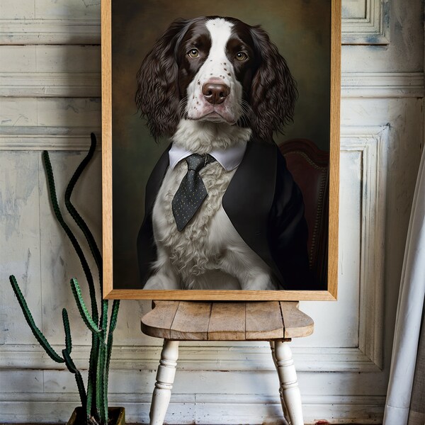 Springer Spaniel Art - Etsy