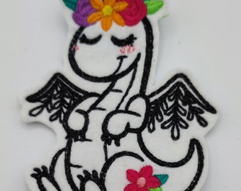 Steampunk Dragon Caduceus Iron on Patch 4 - Etsy