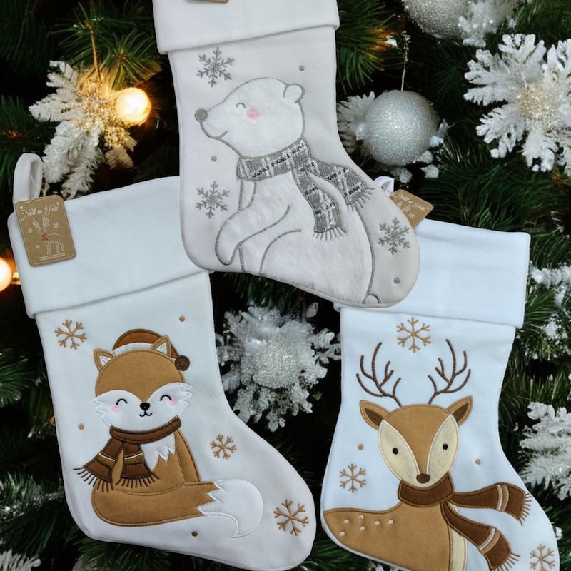 Christmas Stocking Fox - Etsy