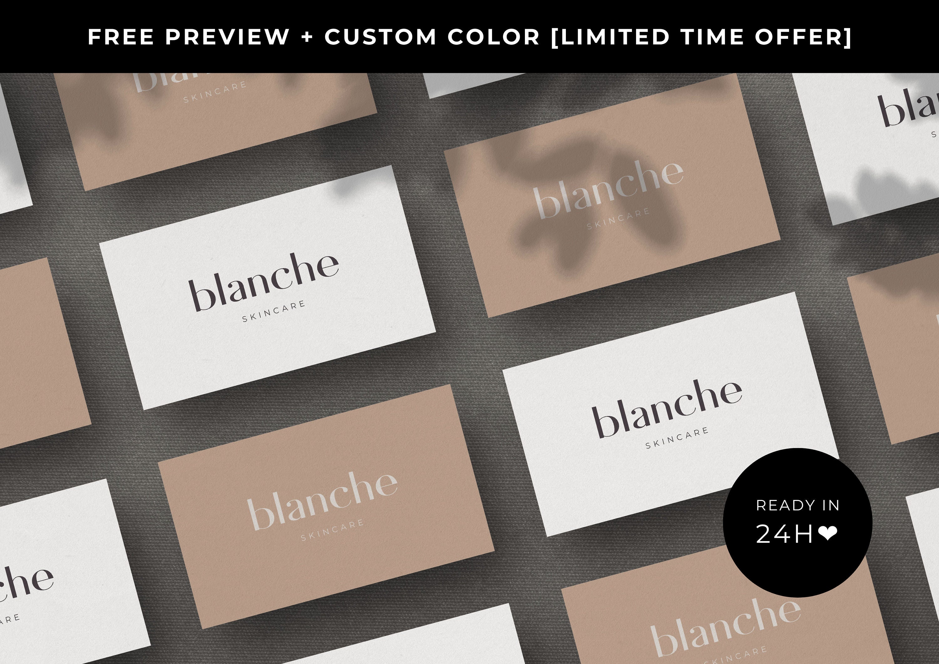 Chic Minimalist Boutique Logo Stylish Business Logo for - Etsy