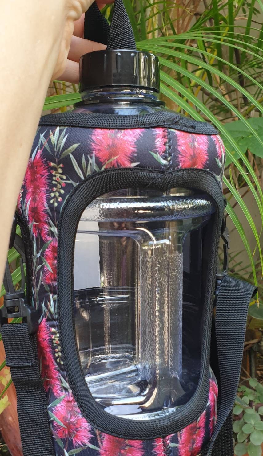 New Jumbo Size- Gallon - 2l- Water Bottle Carry Bag- Pocket ...