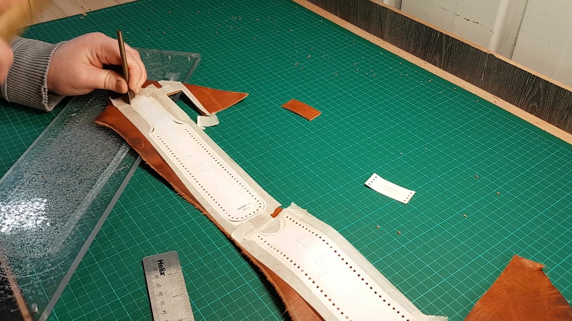 PDF Pattern to Create a Leather Apple Pencil Case / Pen Case Leather ...