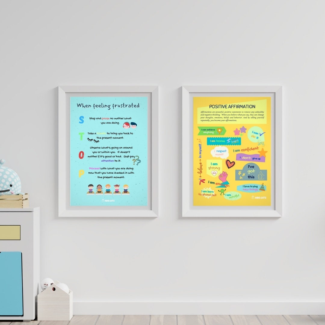 Positive Affirmation Poster (PDF) - Powerful Positive Statements to ...