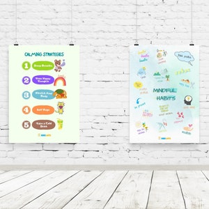 Calming Strategies Poster (PDF) - A Printable Mindfulness to Help ...