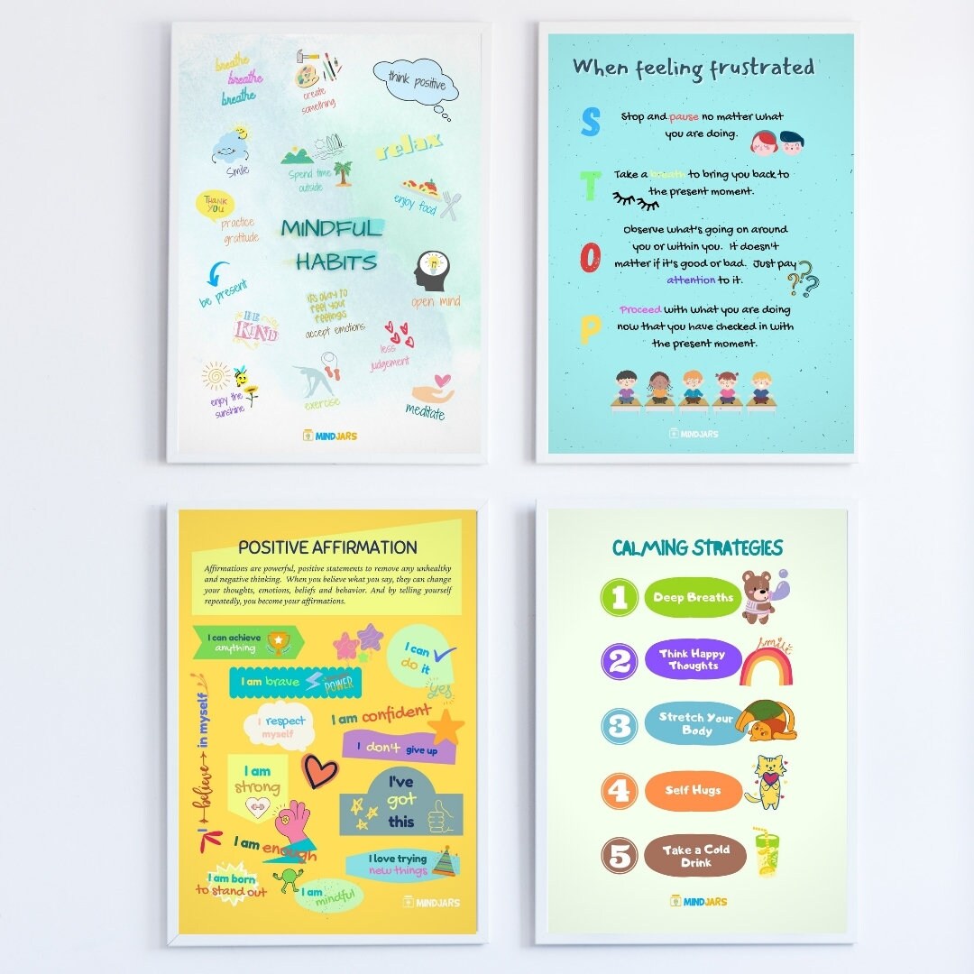 Bundle and Save Posters (PDF) - Printable Affirmation, Calming and ...