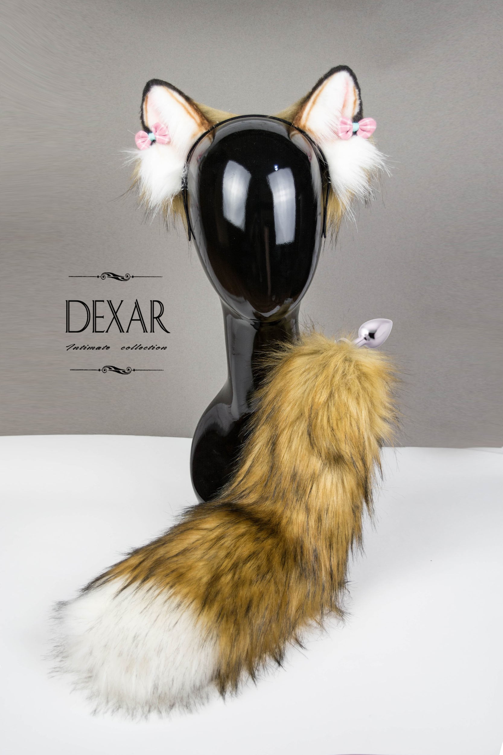 Fox Ears Fox Tail Plug Sex Toys Fur Tail Butt Plug Tail Plug Etsy
