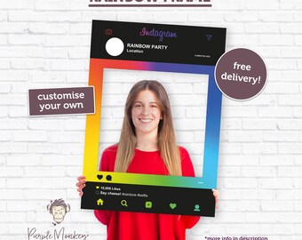 Instagram Selfie Frame | Etsy