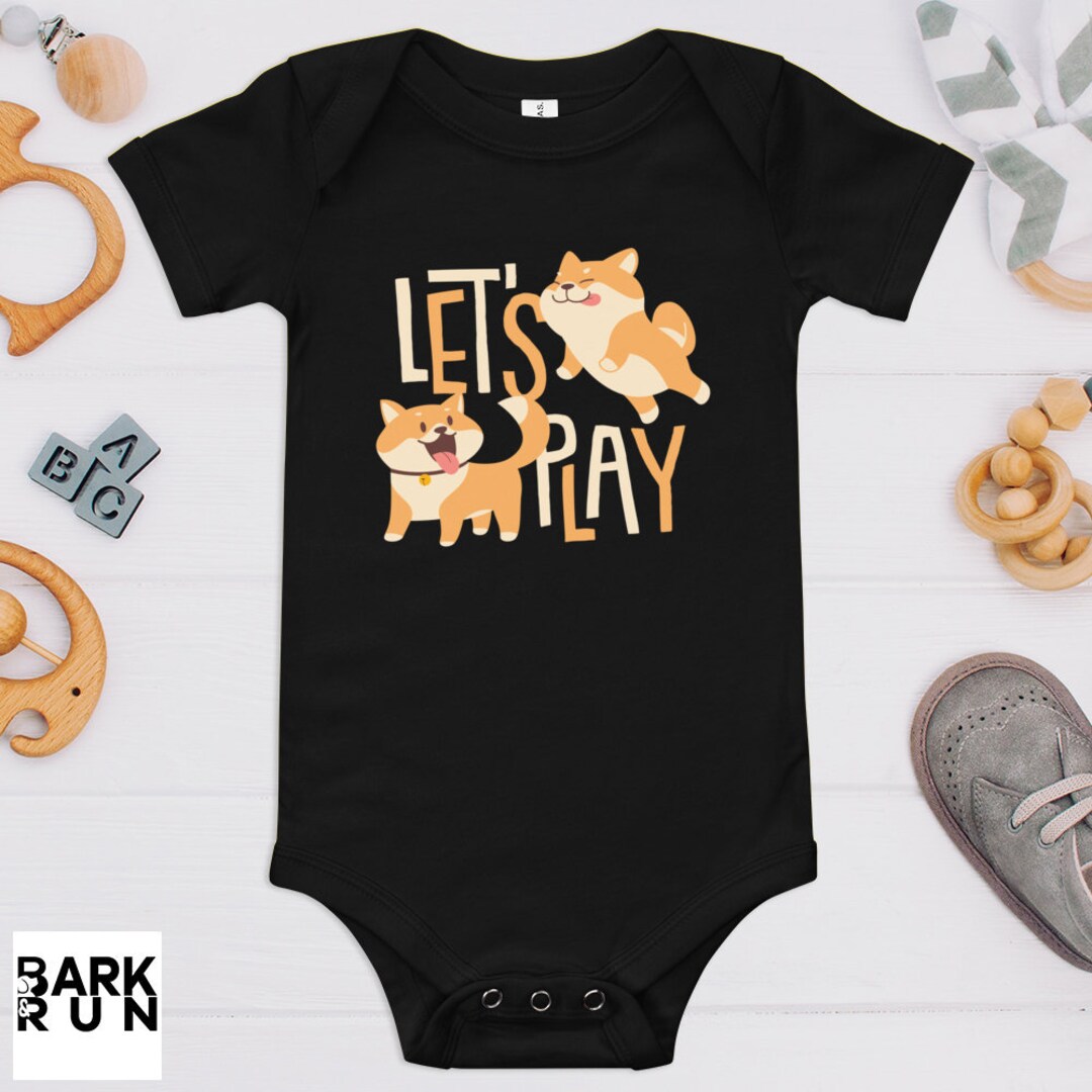 Shiba Inu / Akita Inu Onesie Bellacanvas Cute Baby Bodysuit - Etsy
