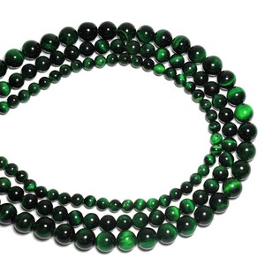 Top Grade Green Tiger Eye Stone 4mm 6mm 8mm 10mm 12mm Wholesale Round ...