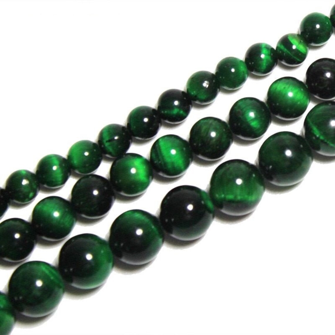 Top Grade Green Tiger Eye Stone 4mm 6mm 8mm 10mm 12mm - Etsy