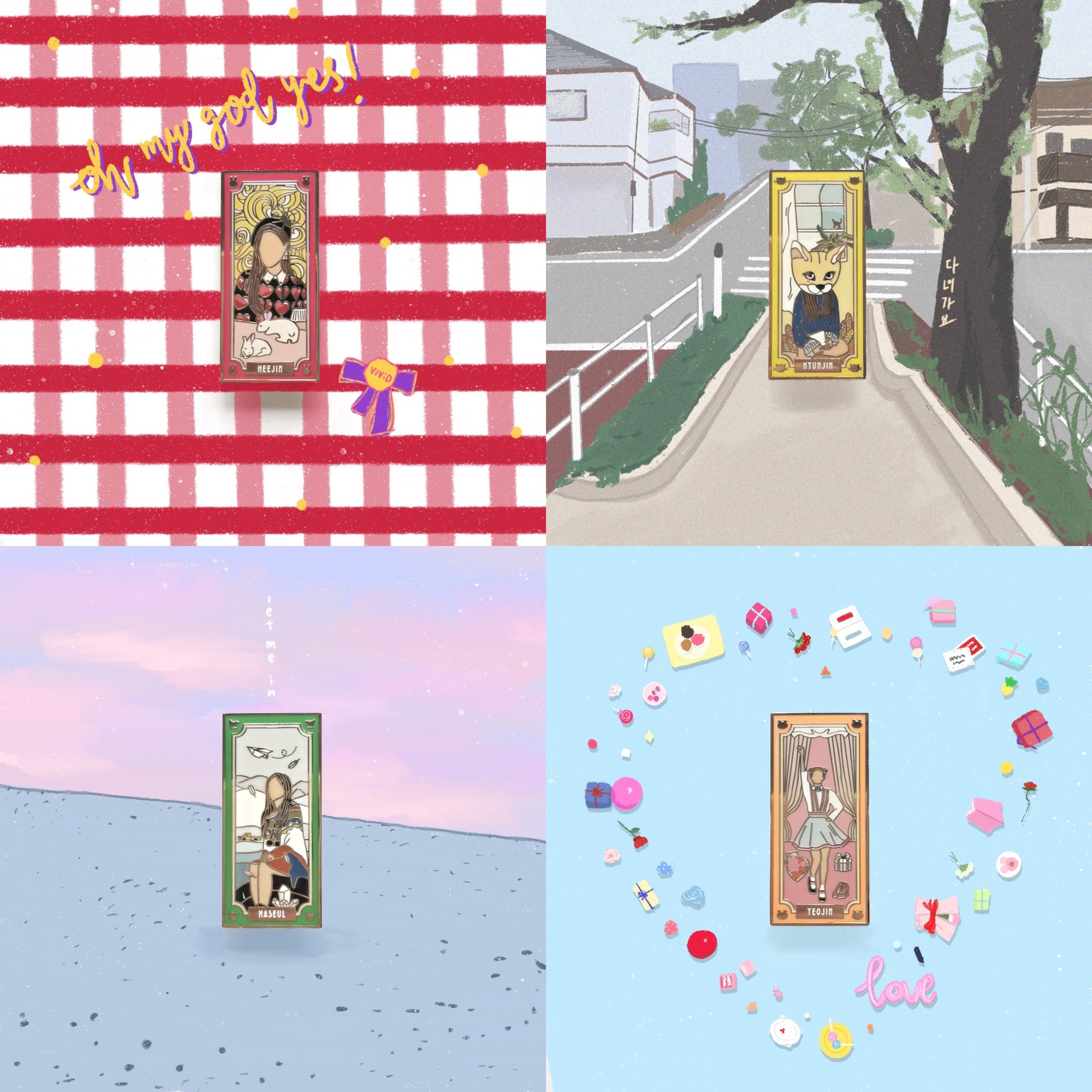 Loona Enamel Pins | Etsy