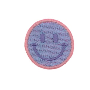 Glow in the Dark Happy Face Patch, Happy Face Patch, Glow in the Dark Patch, Iron on Patch ...