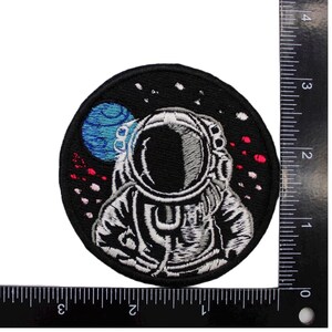 Spaceman Iron on Patch, Astronaut Patch, Space Patch, Iron on Patch ...
