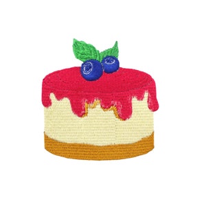 Cheesecake Iron on Patch, Cheesecake Patch, Dessert Patch, Iron on ...