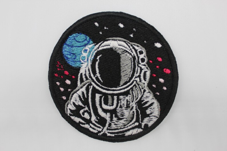 Spaceman Iron on Patch Astronaut Patch Space Patch Iron on - Etsy