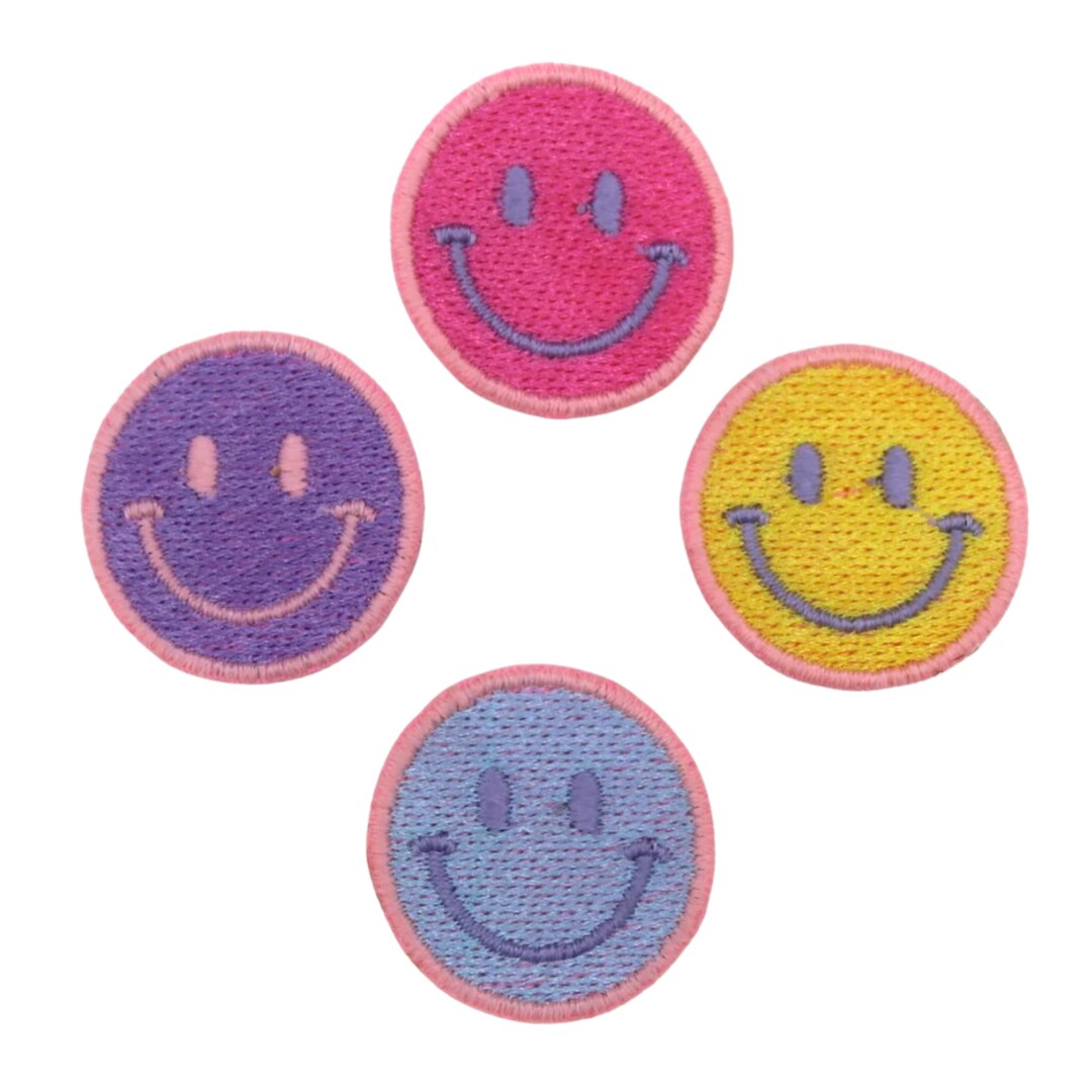 Glow in the Dark Happy Face Patch, Happy Face Patch, Glow in the Dark ...