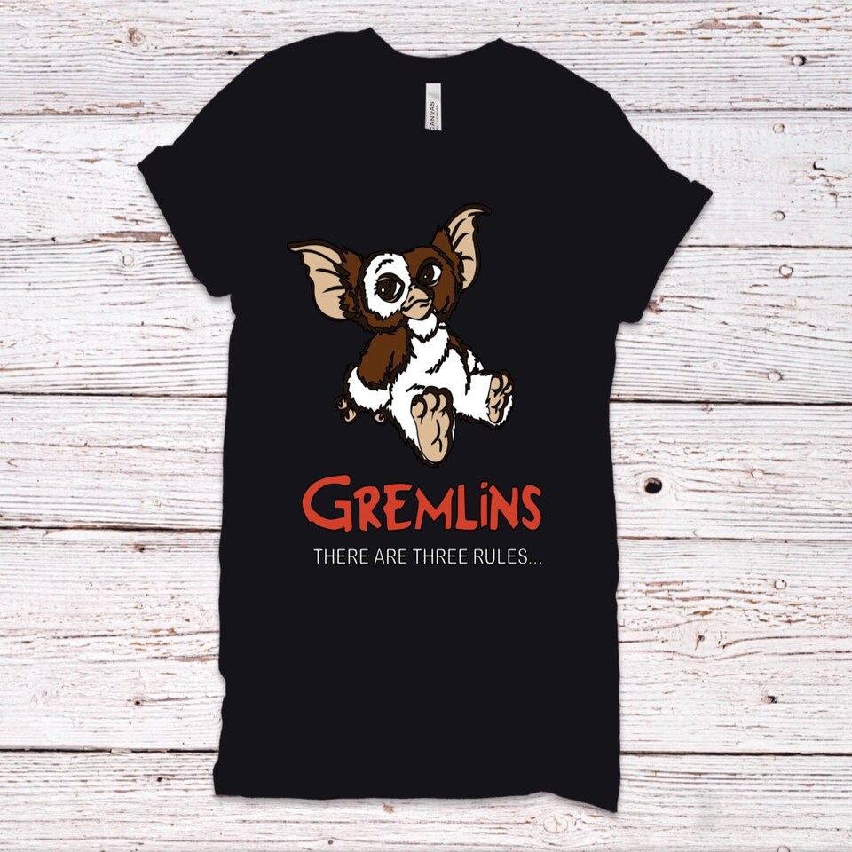Gremlins T-Shirt, Gizmo Shirt, Movies Shirt sold by Carlos Estrada ...