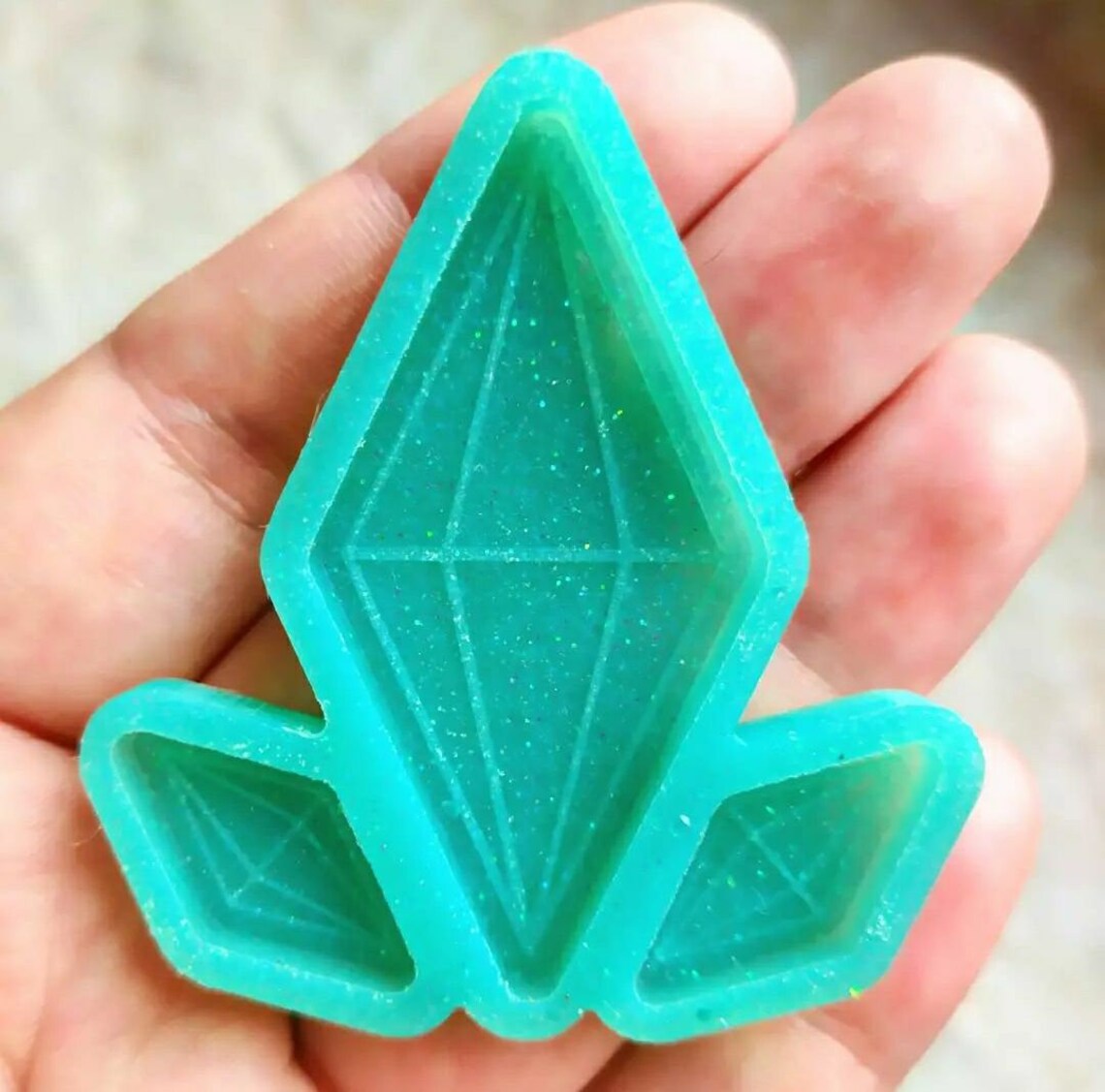 Molde Plumbob sims // Sims plumbob mold - Etsy México