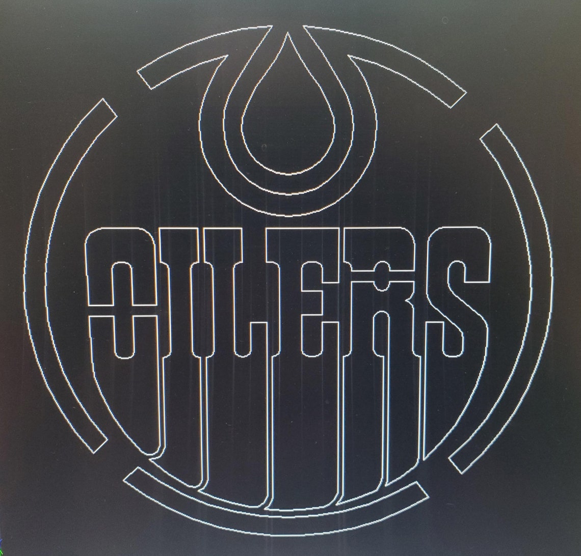 Edmonton Oilers DXF | Etsy