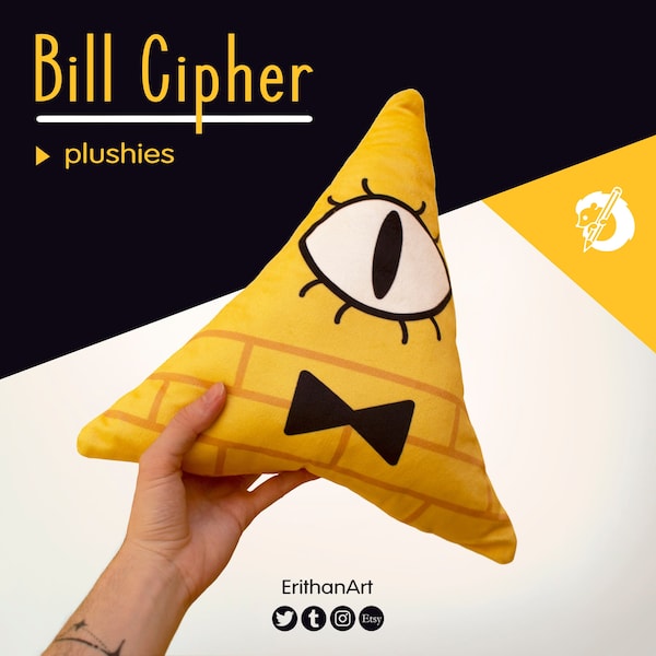 Baby Bill Cipher Plush - Etsy