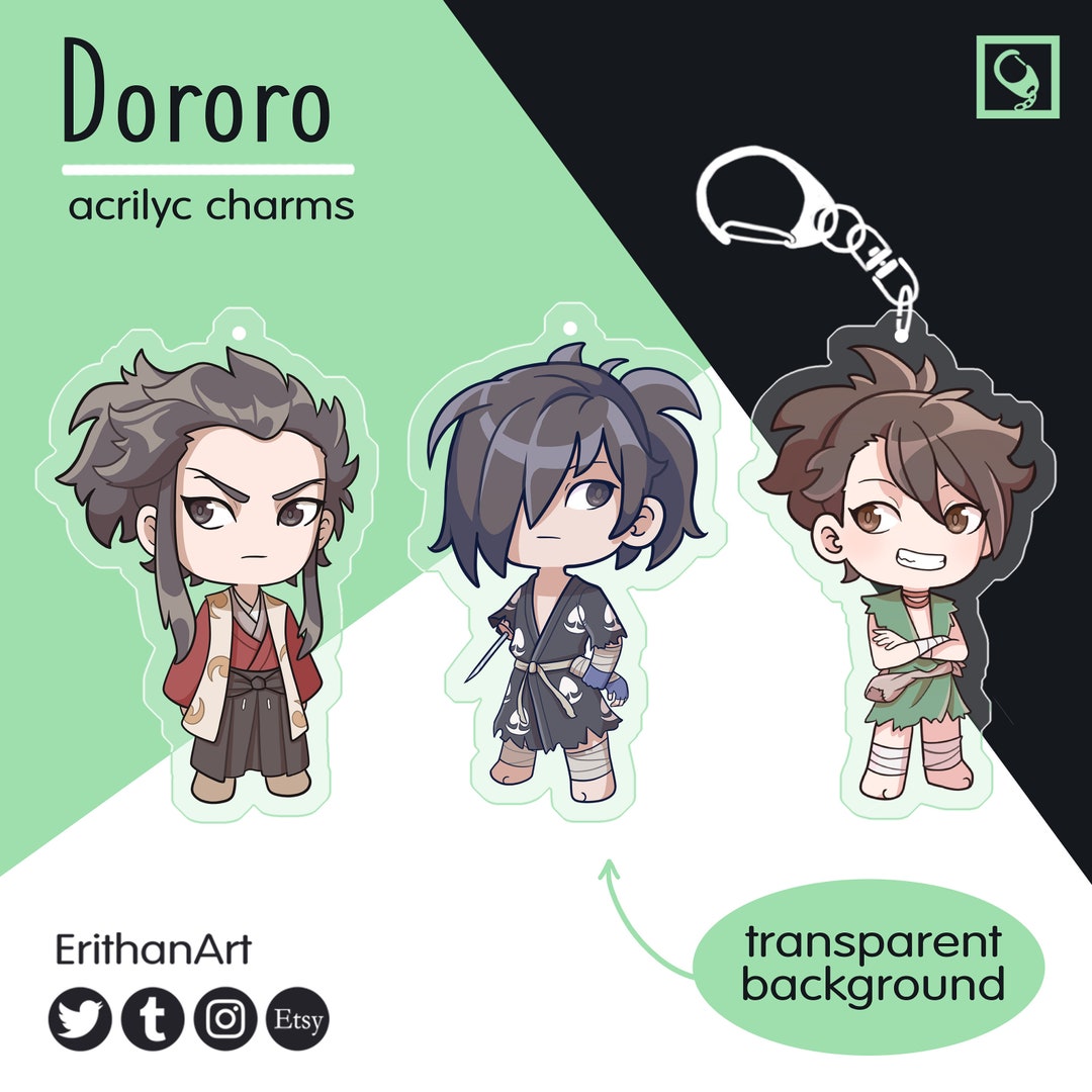 Dororo Charms and Stickers - Etsy