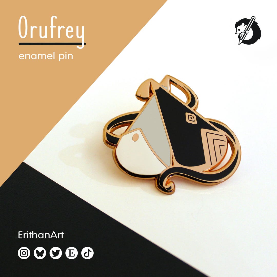 Orufrey Enamel Pin (witch Hat Atelier) - Etsy