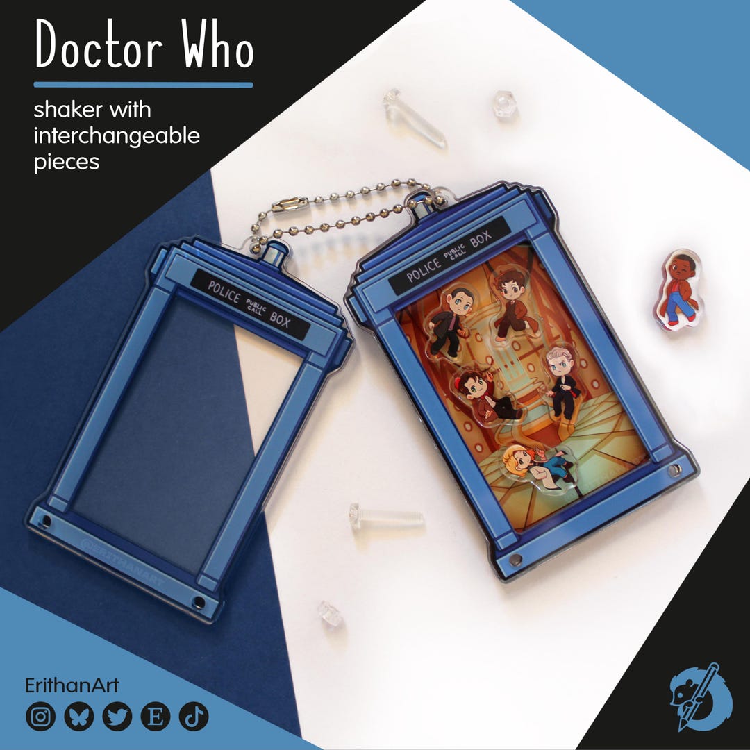 Doctor Who Shaker With Interchangeable Pieces - Etsy